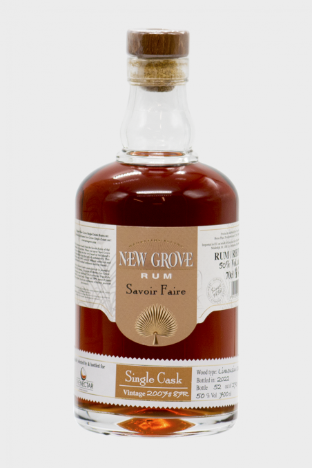 NEW GROVE Single Cask Nectar 2007/2022 - Rhum brun de l'Ile Maurice 50 ...